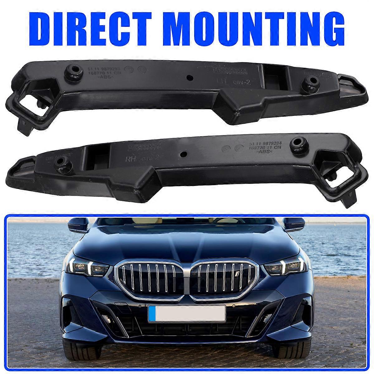 1Pair Car Front Bumper Upper Guides Bracket 51119879293 51119879294 for ...