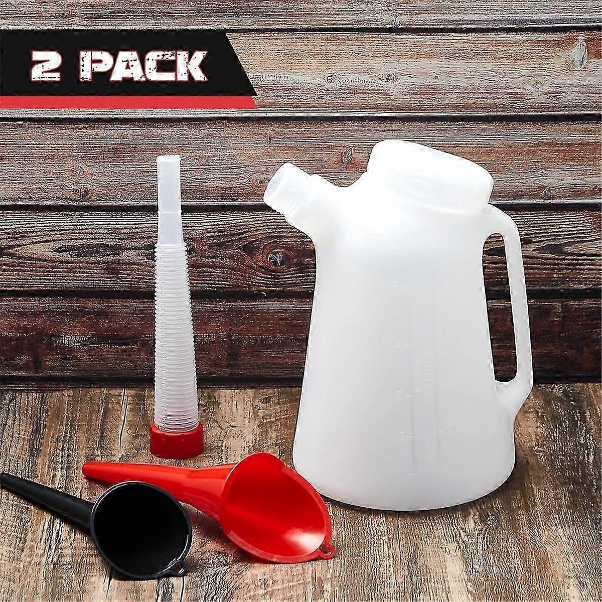 De-Oiler Oil Measuring Container, Automotive Oil Dispenser, Motor Oil ...