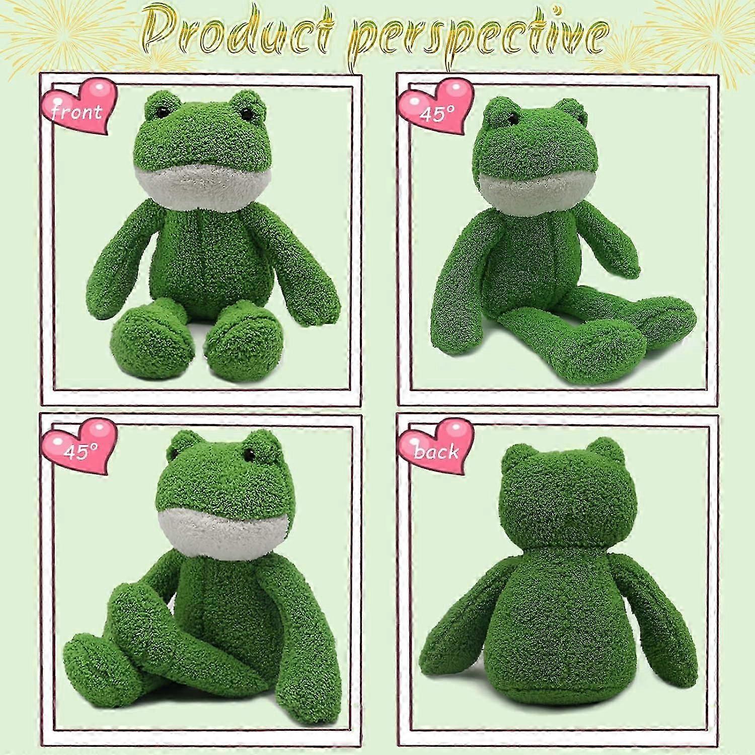 40cm Frog Plush Toy Cute Frog Stuffed Plushie Cuddly Toys Soft Long ...