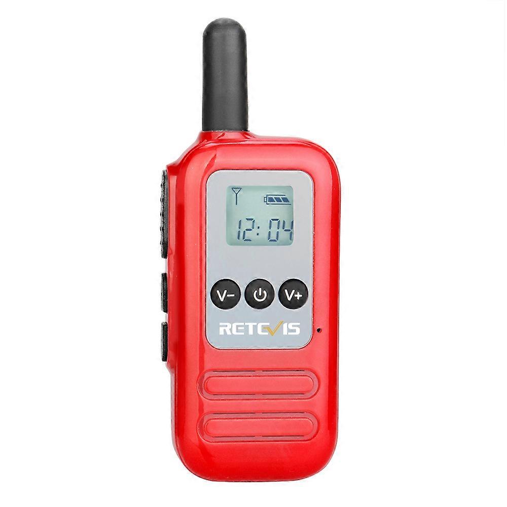 Retevis RT665 Mini Walkie Talkie PMR446 16CH Radio LCD Screen Handheld ...