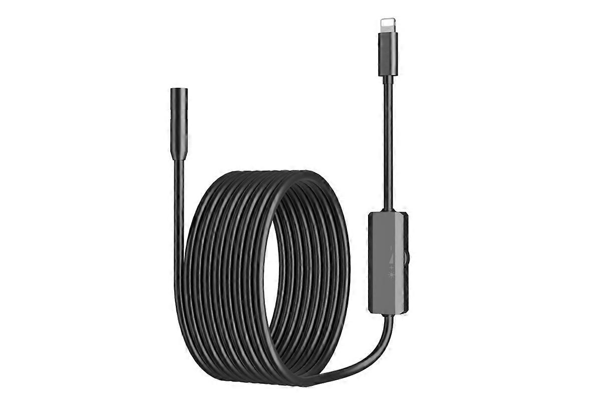 Direct Plug To iPhone iOS Borescope Endoscope Inspection Camera Water ...