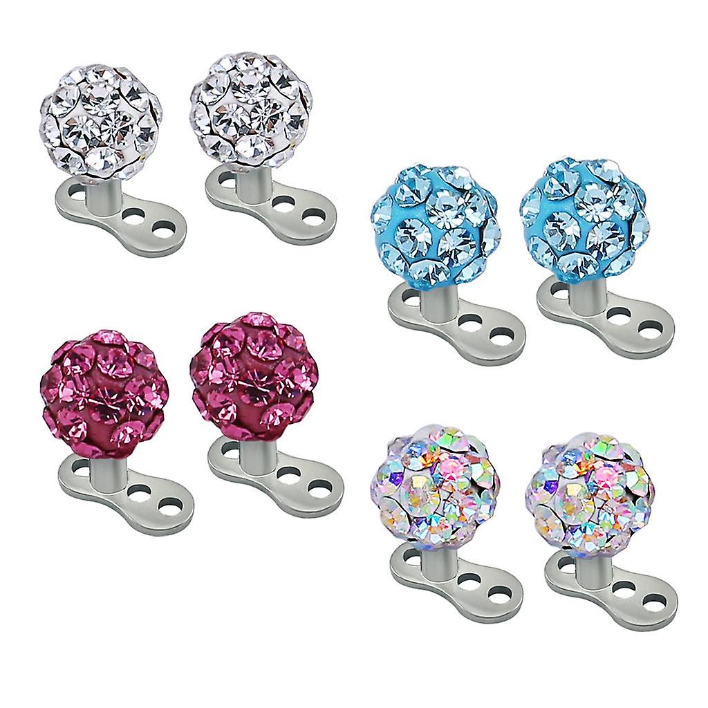 Anchor Internally Threaded Microdermals Piercing Body Jewelry White | Fruugo DK