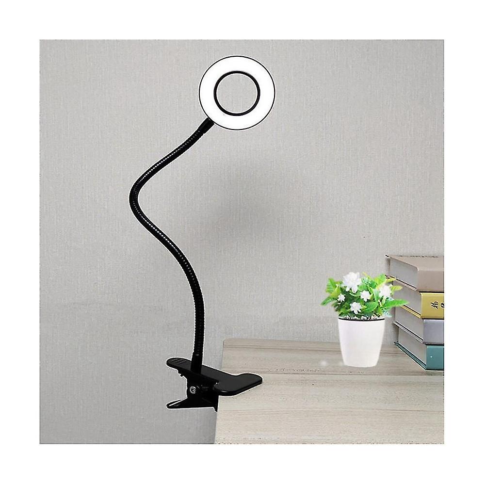 48 Led Desk Lamp Clip On Desk Lamp 360flexible Reading Table Light Eye-caring Usb Clamp Lamp For ...