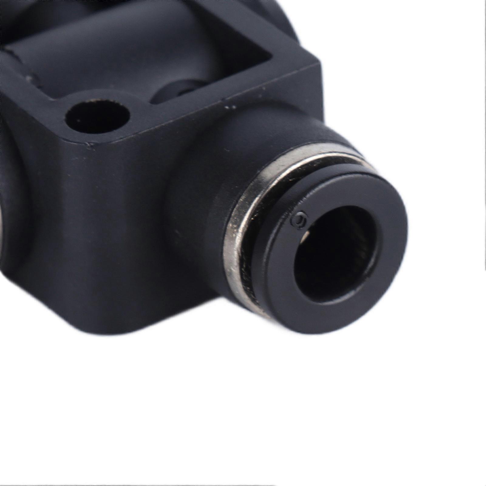 5pcs Pneumatic Throttle Valve Durable Pvc Compression Resistance ...