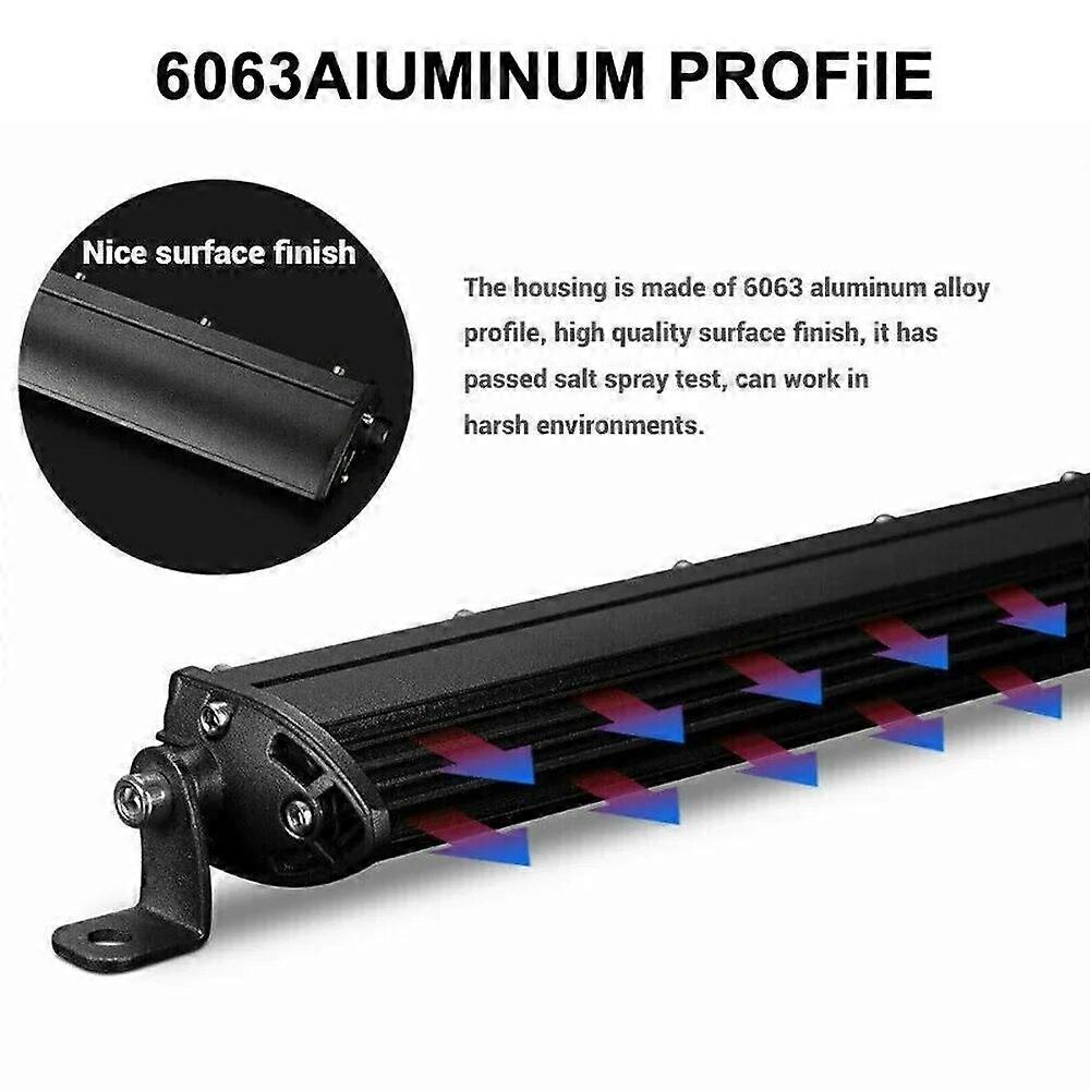 Slim Spot Flood LED Bar Off Road 12V 24V LED Light Bar/Work Light For ...