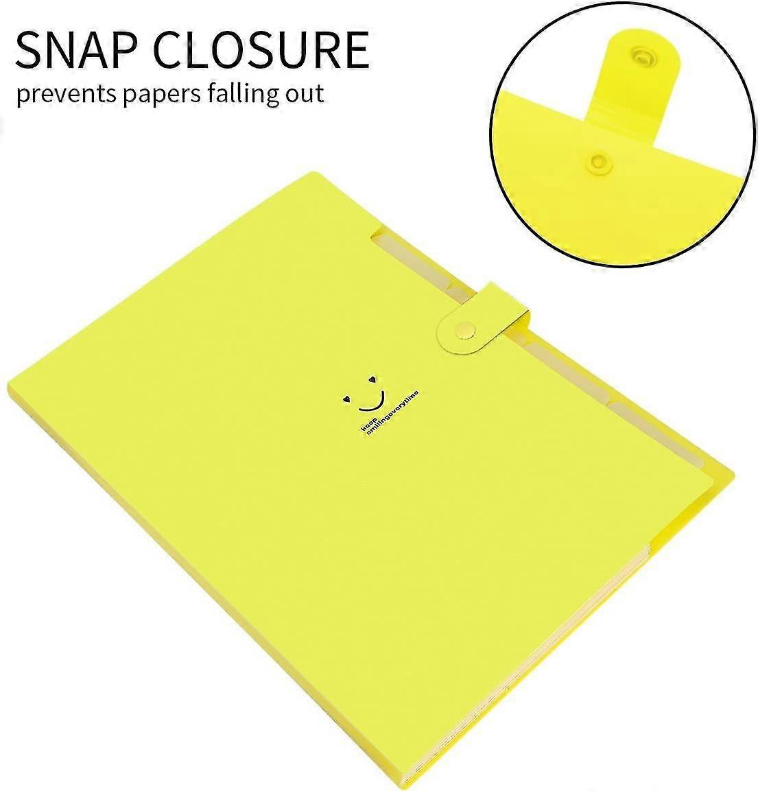 Compartment Folder A4, Document Folder A4 Expandable Portable File Folder A4 Compartment Folder ...