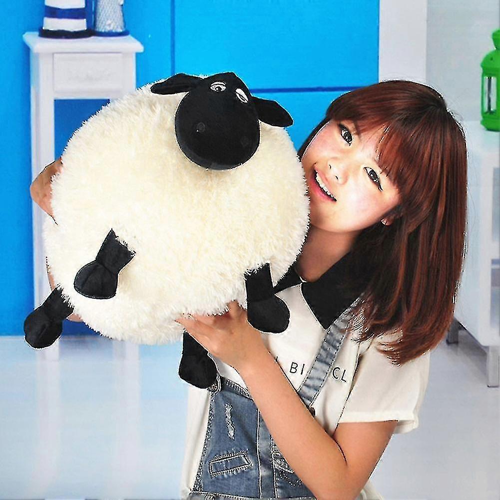 Super Cute Shaun Sheep Creative Soft Plush Toy For Children 30cm White | Fruugo UK
