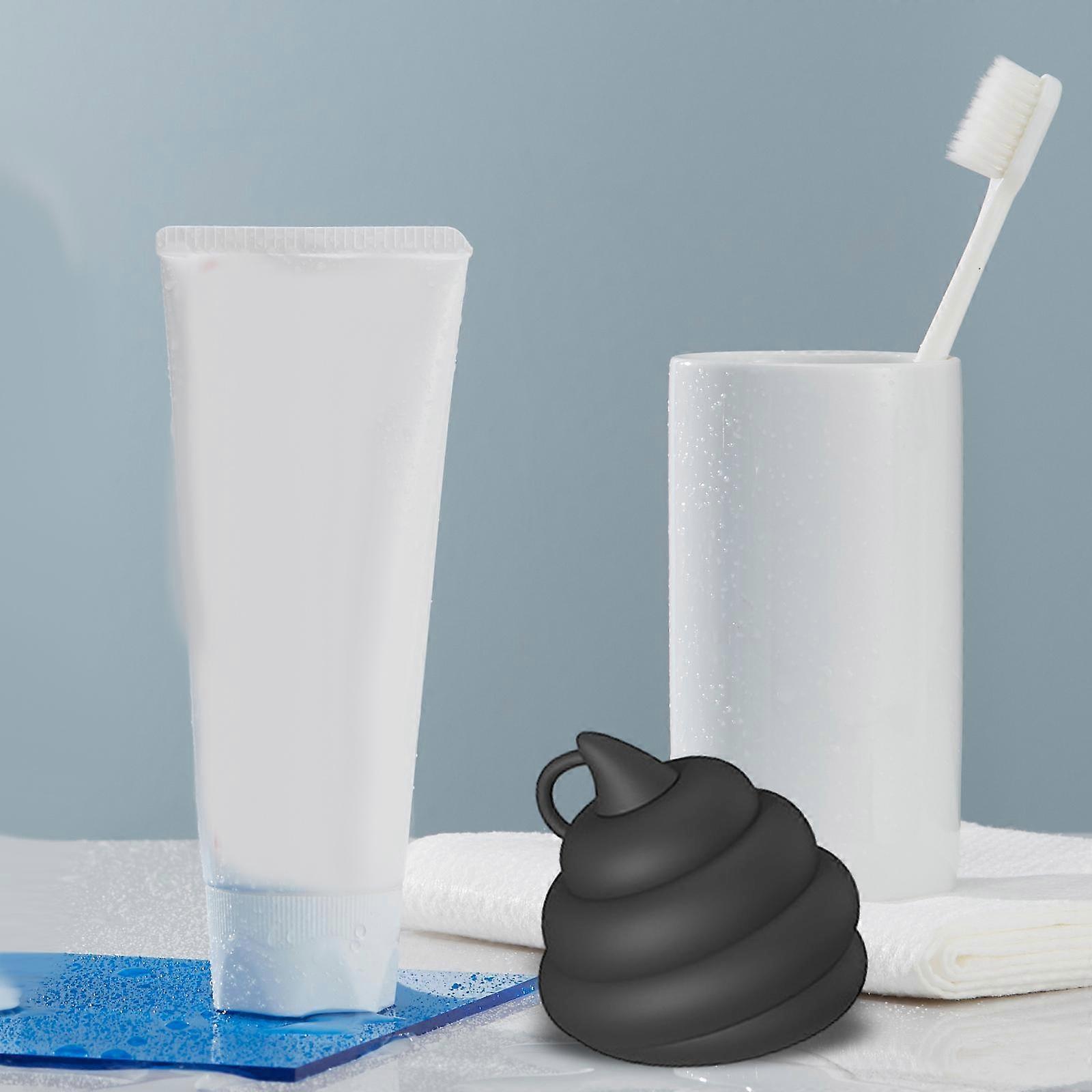Toothpaste Topper Pooping Toothpaste Cap Trick Props Reusable Funny ...