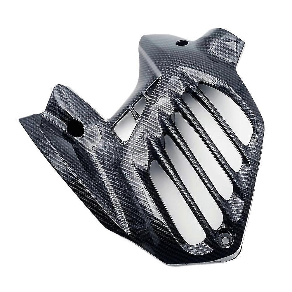 Radiator Panel Cover Fan Cover Radiator Protection Grille Carbon Fiber ...