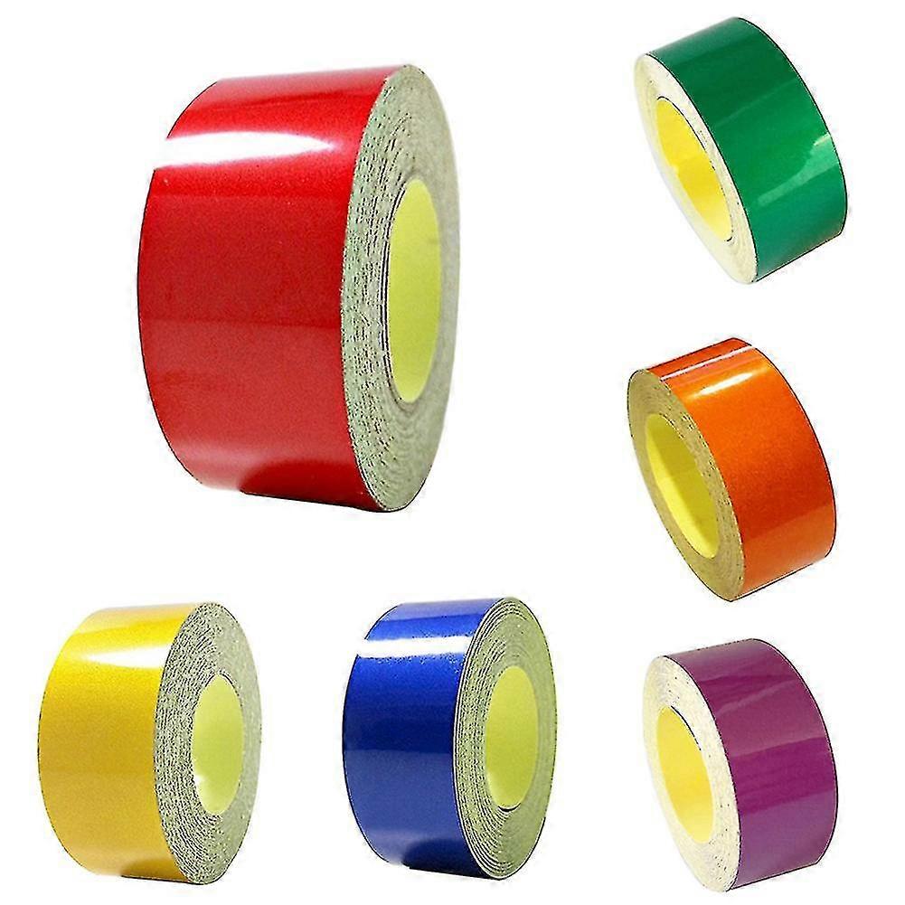 5m Reflective Sticker Tape Car Truck Body Diy Self-adhesive Warning ...