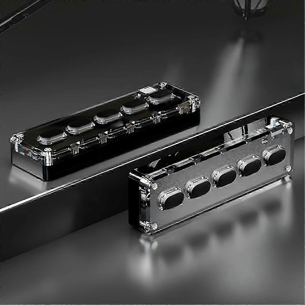 5 Keys Custom Keypad Macro Programmable Bluetooth Keyboard Copy Paste ...