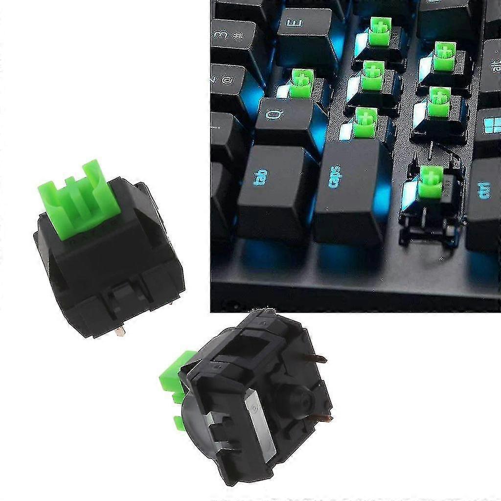 2pcs Razer Green Rgb Smd Switches 3 Pin For Razer Blackwidow Lite ...