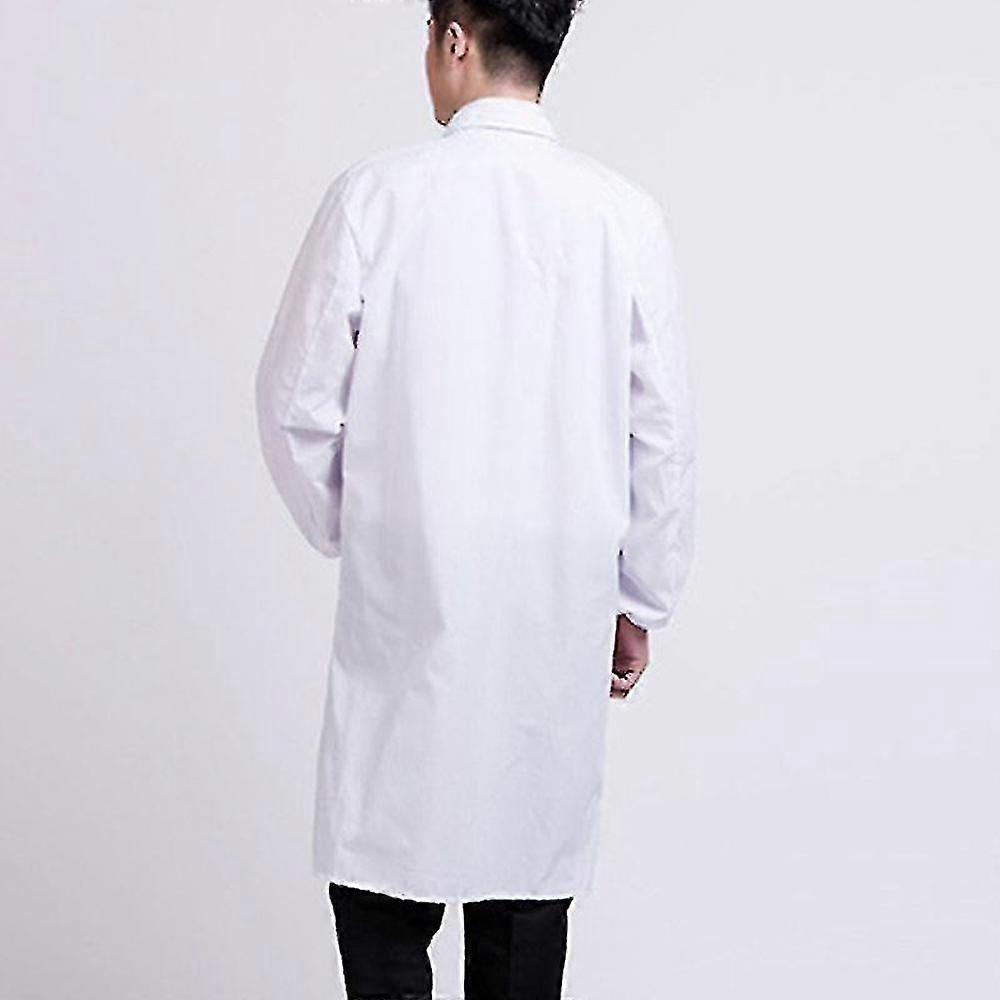 White Lab Coat Doctor Hospital Scientist School Fancy Dress Costume For ...