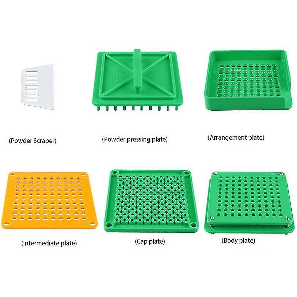 Capsule Filling Tray 00 100 Hole Capsule Filler Capsule Filling Machine ...