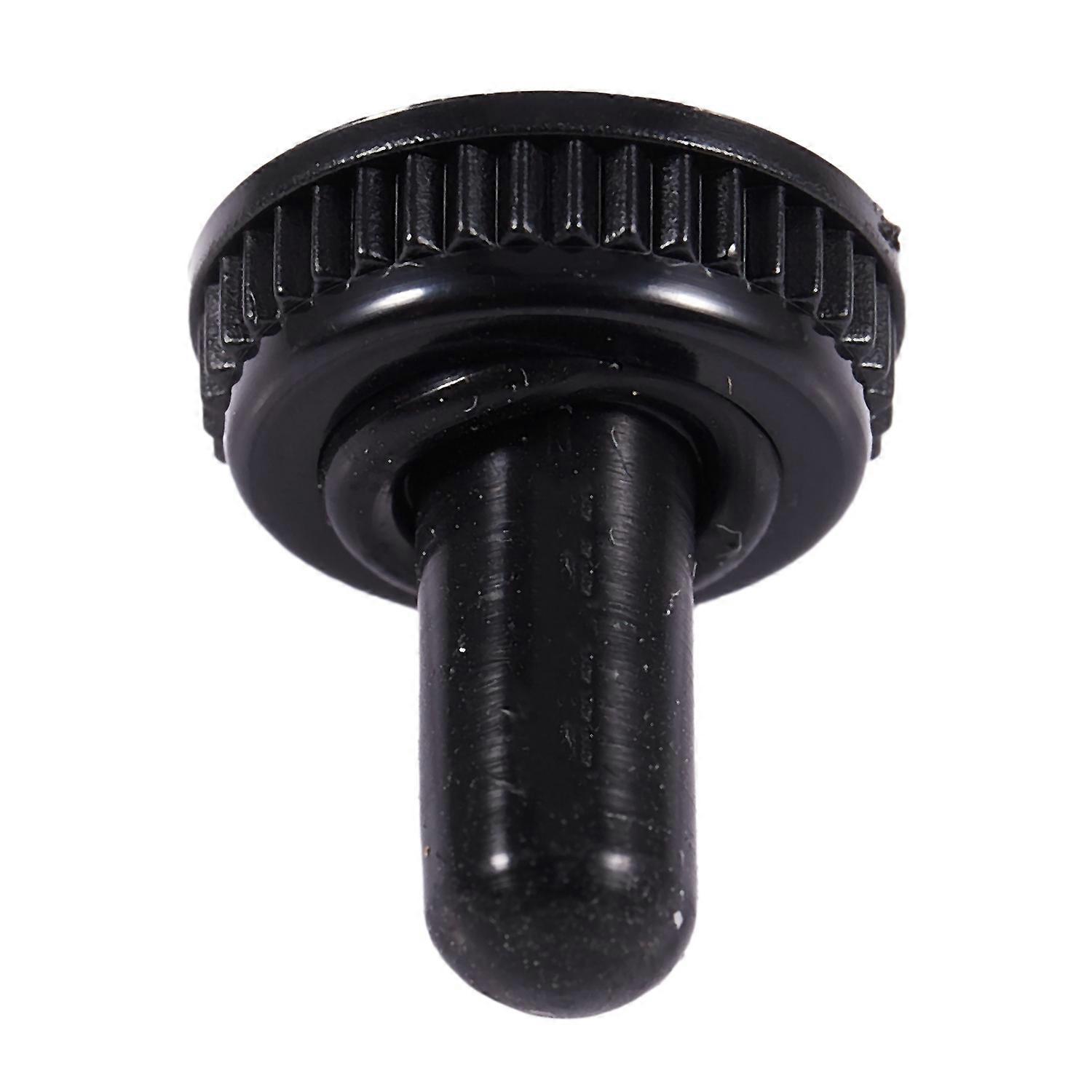 10 x Waterproof Toggle Switch Boot Cap Black Rubber Cover 6mm Diameter ...