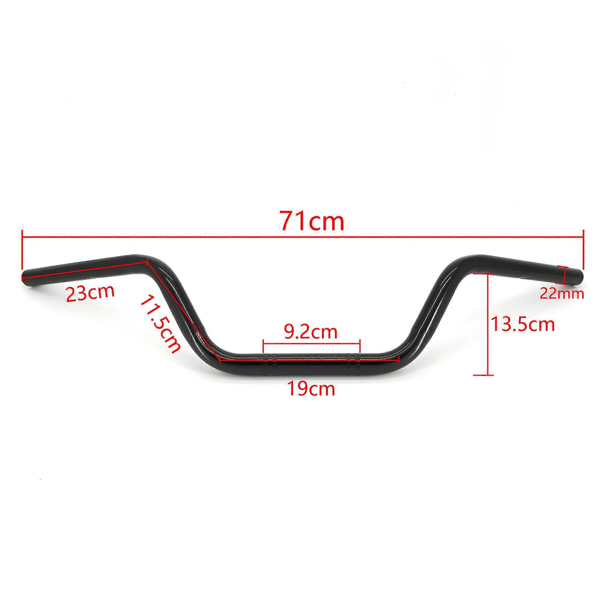 7/8 22mm Vintage Motorcycle Handlebar Motorbike High-Rise Handle Bar ...