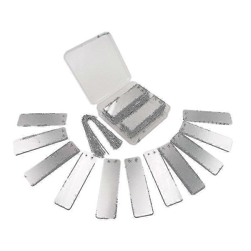 100pcs Aluminium Plant Tags For Marking Trees, Plants, Flowers Tree ...
