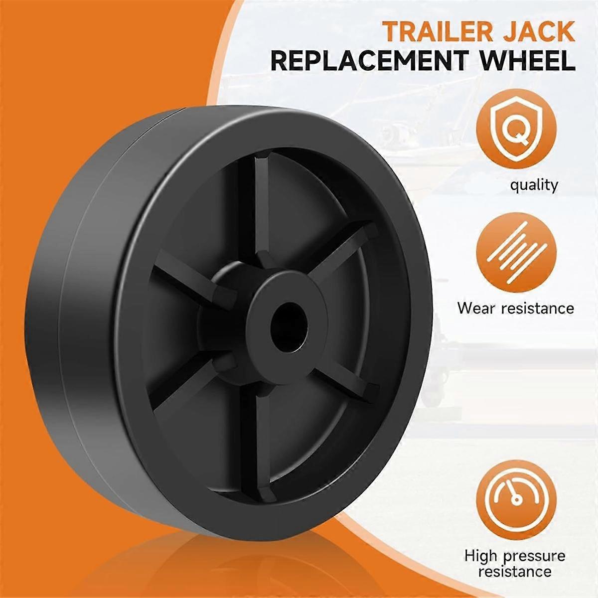 6Inch Trailer Jack Wheel Replacement Trailer Trailer Tongue Jack Wheel ...