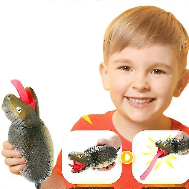 New Tricky Toy Fat Little Snake Sticking Out Tongue Little Snake ...