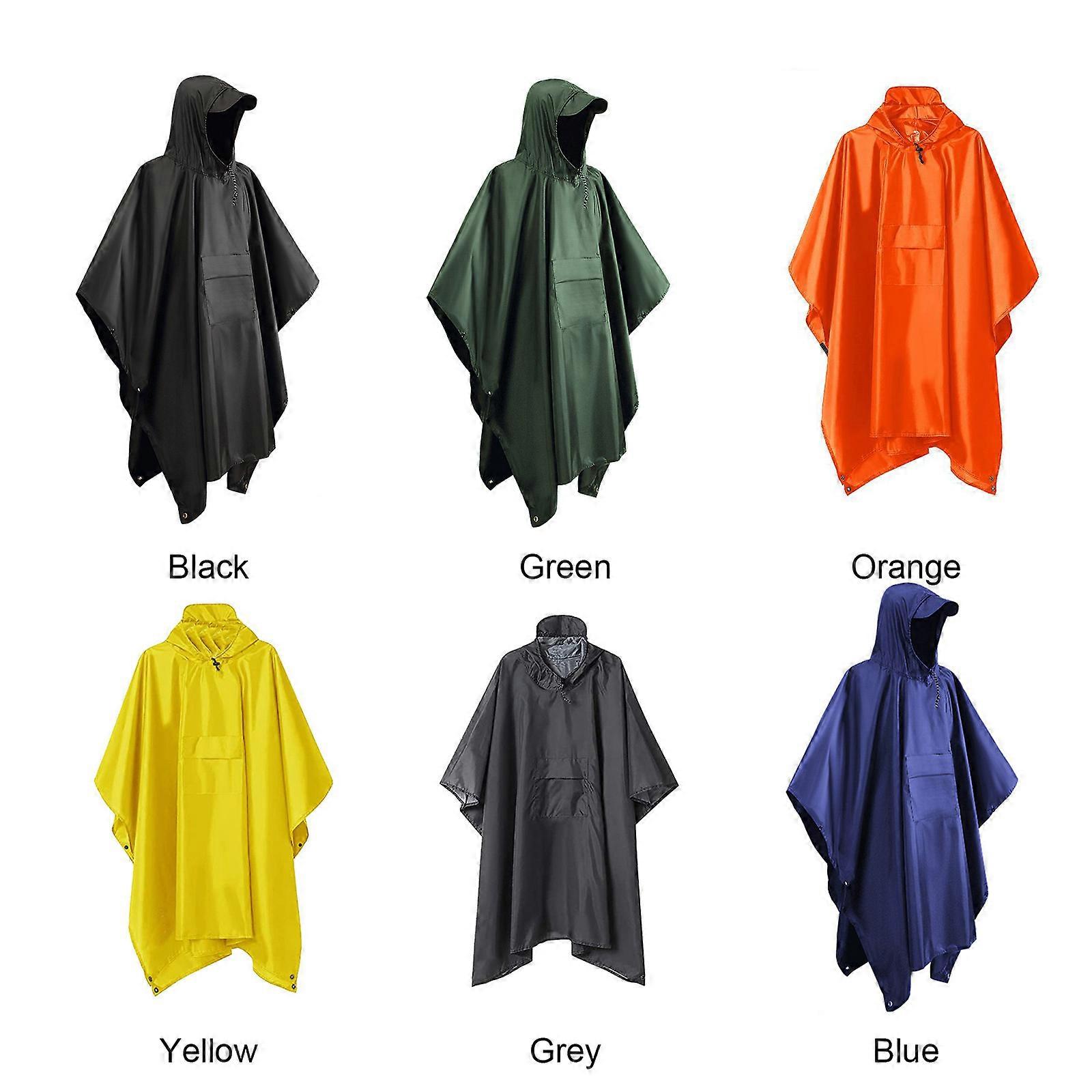 New Upgraded Raincoat 3 in 1 Outdoor Military Waterproof Raincoat Rain ...