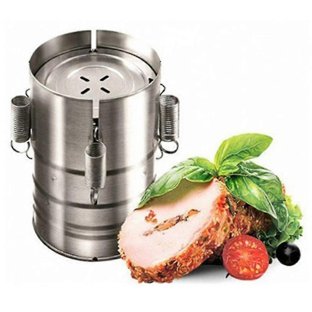 Round Shape Stainless Steel Ham Press Maker Machine Seafood Meat ...