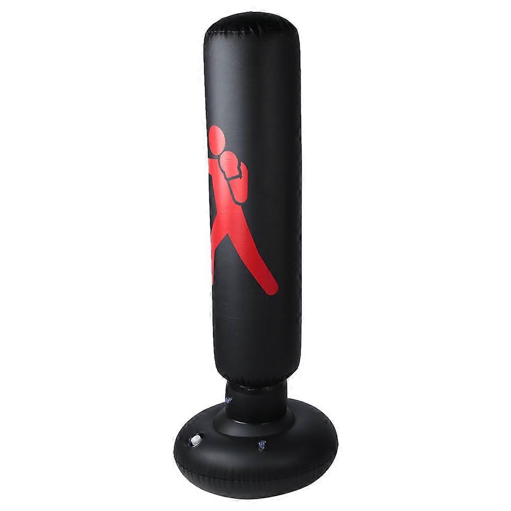 PVC 160cm Fitness Hit Sandbag Adults Children Inflatable Column Tumbler ...