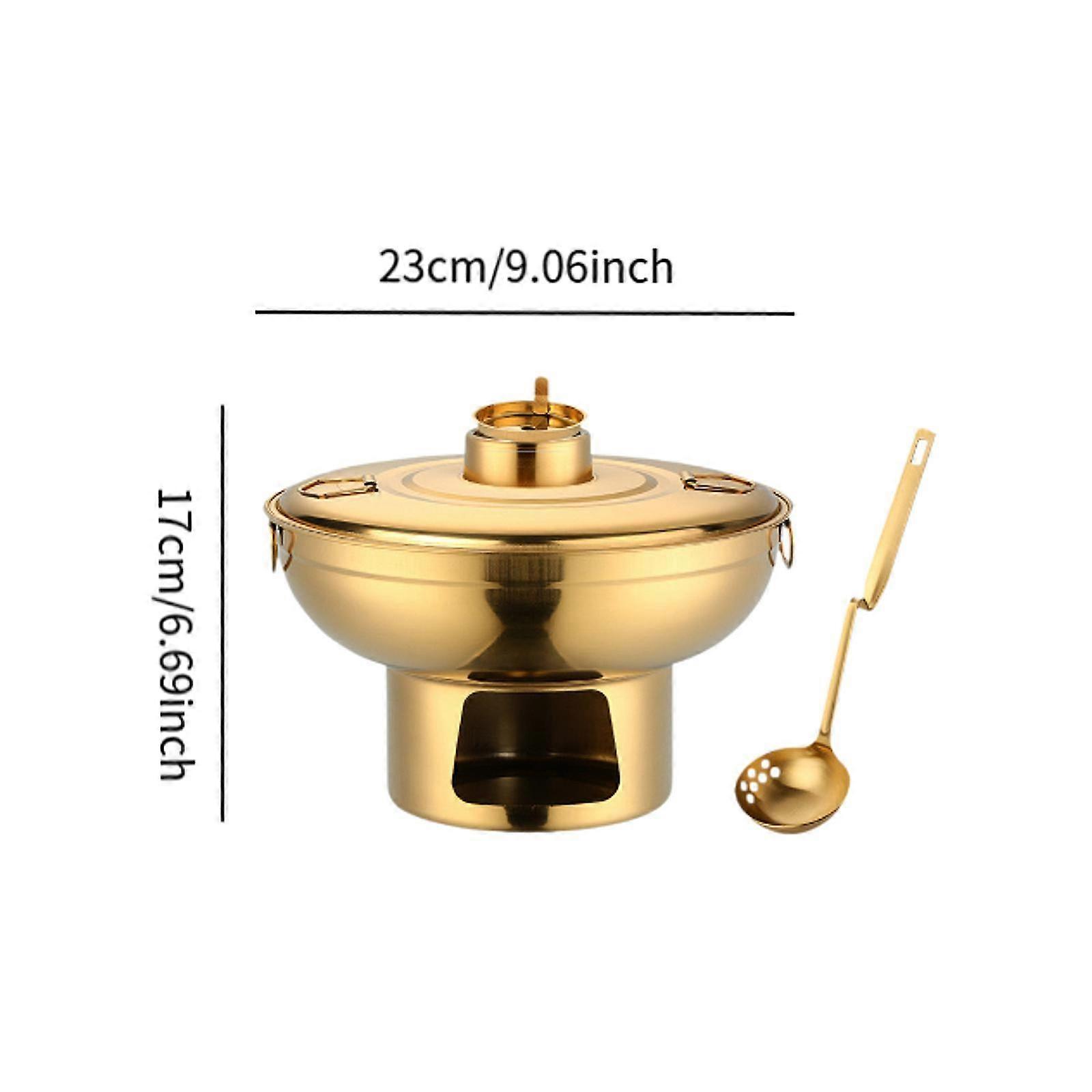 Mini Shabu Hot Pot Round Camping Cooker for Restaurant Household ...