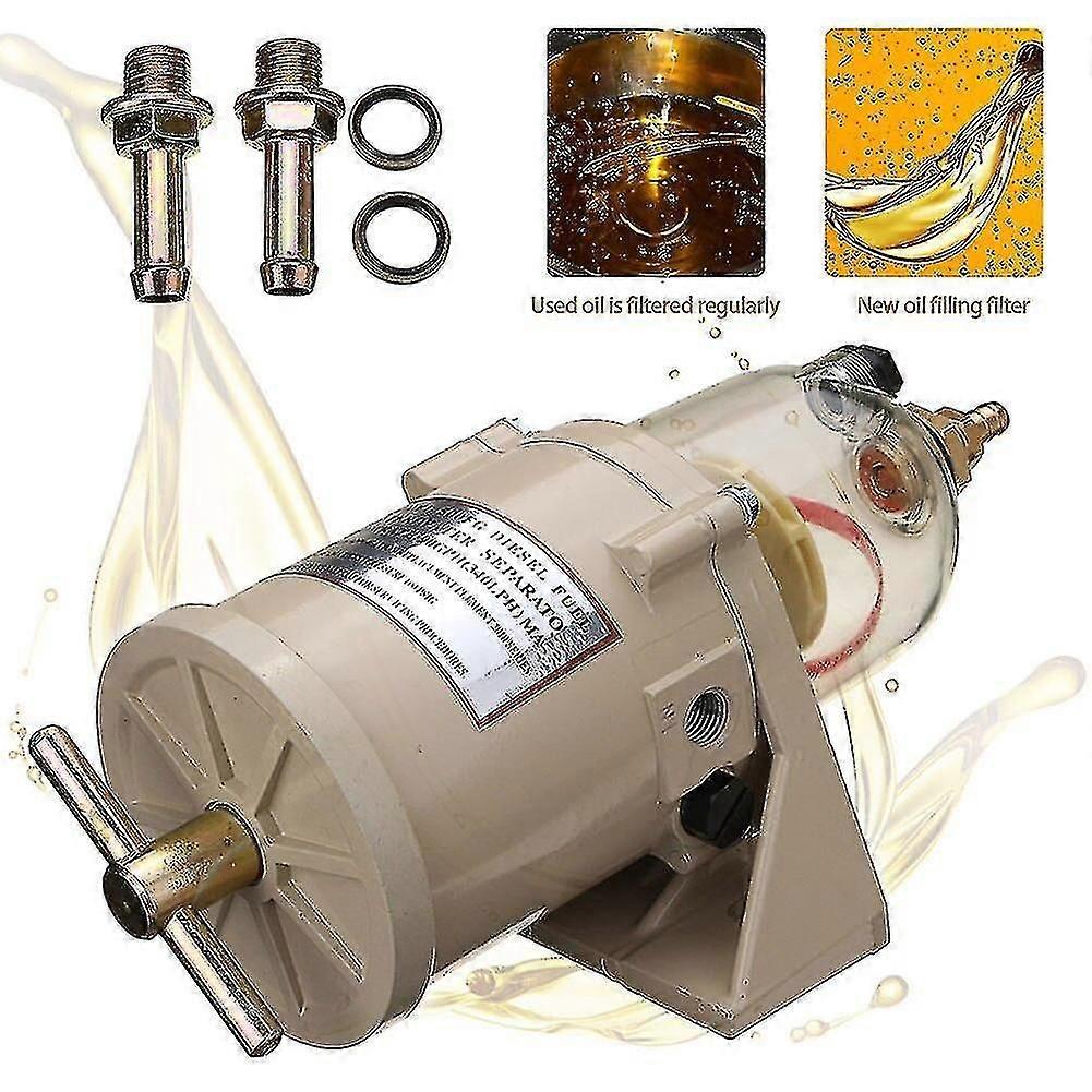 500fg 500fh Diesel Fuel Filter Oil/water Separator Marine Boat Trucks 90gph Boat Fuel Filter ...