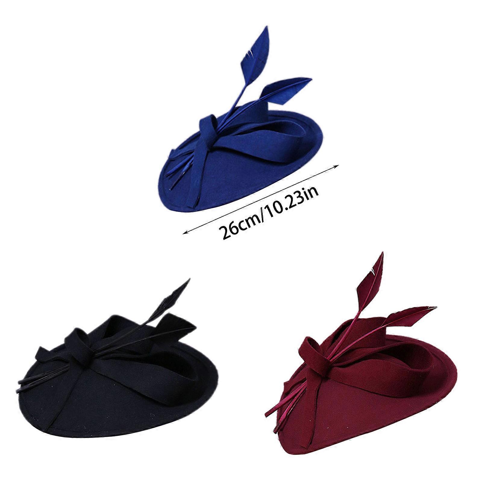 Vintage Pillbox Hat for Women Wedding Church Dinner Party Wedding ...