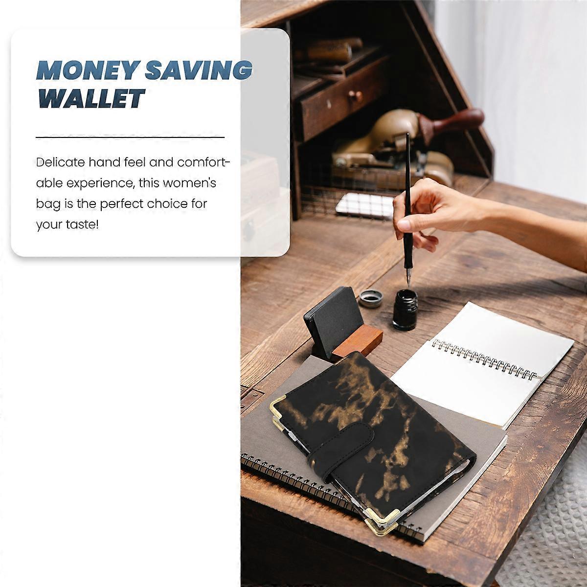 Budget Binder Money Saving Wallet for Cash Stuffing Money Organiser ...