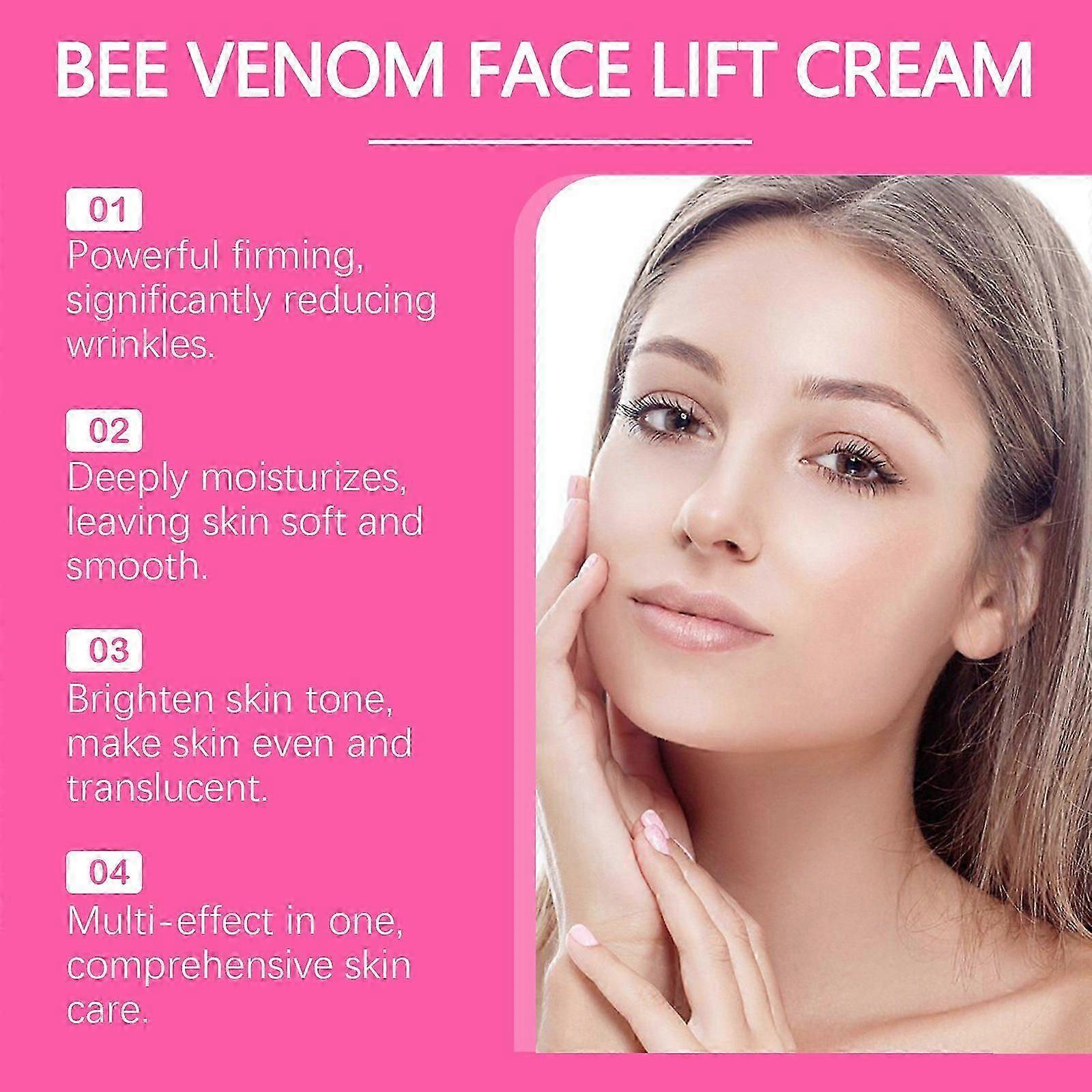 Bee Venom Face Lift Cream Anti-Aging Firming Cream, Bee Venom Skin ...