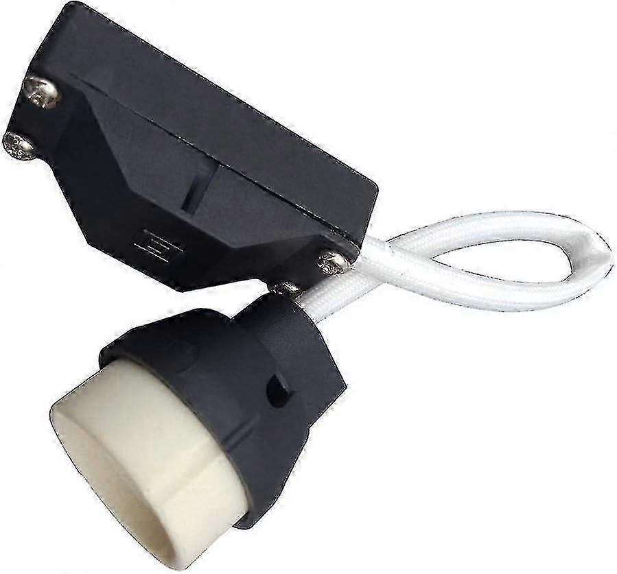 8 Pieces Ceramic Gu10 Lampholders With Cable Connector 2a 250v Gu10 Lamp Holder Socket Base ...