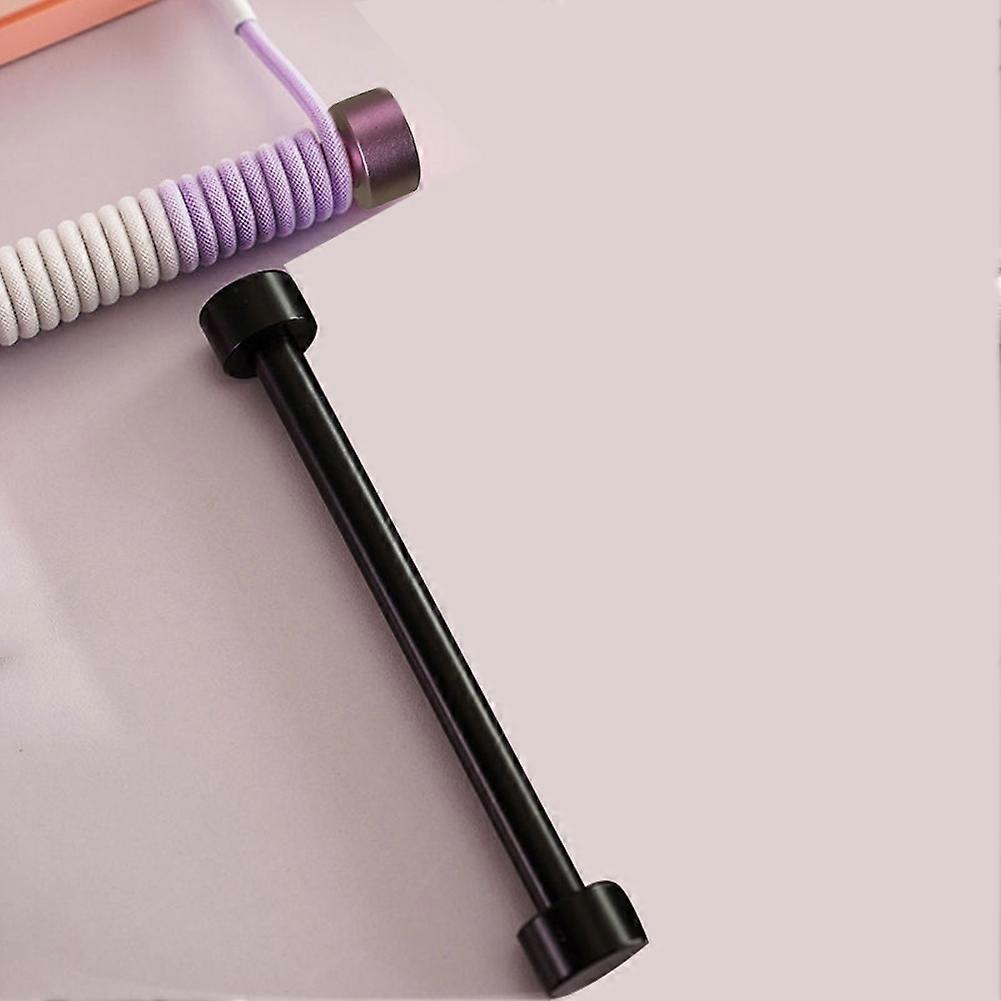 Flexible Coiled Cable Organizer Rod Keyboard Cable Management Weighted ...