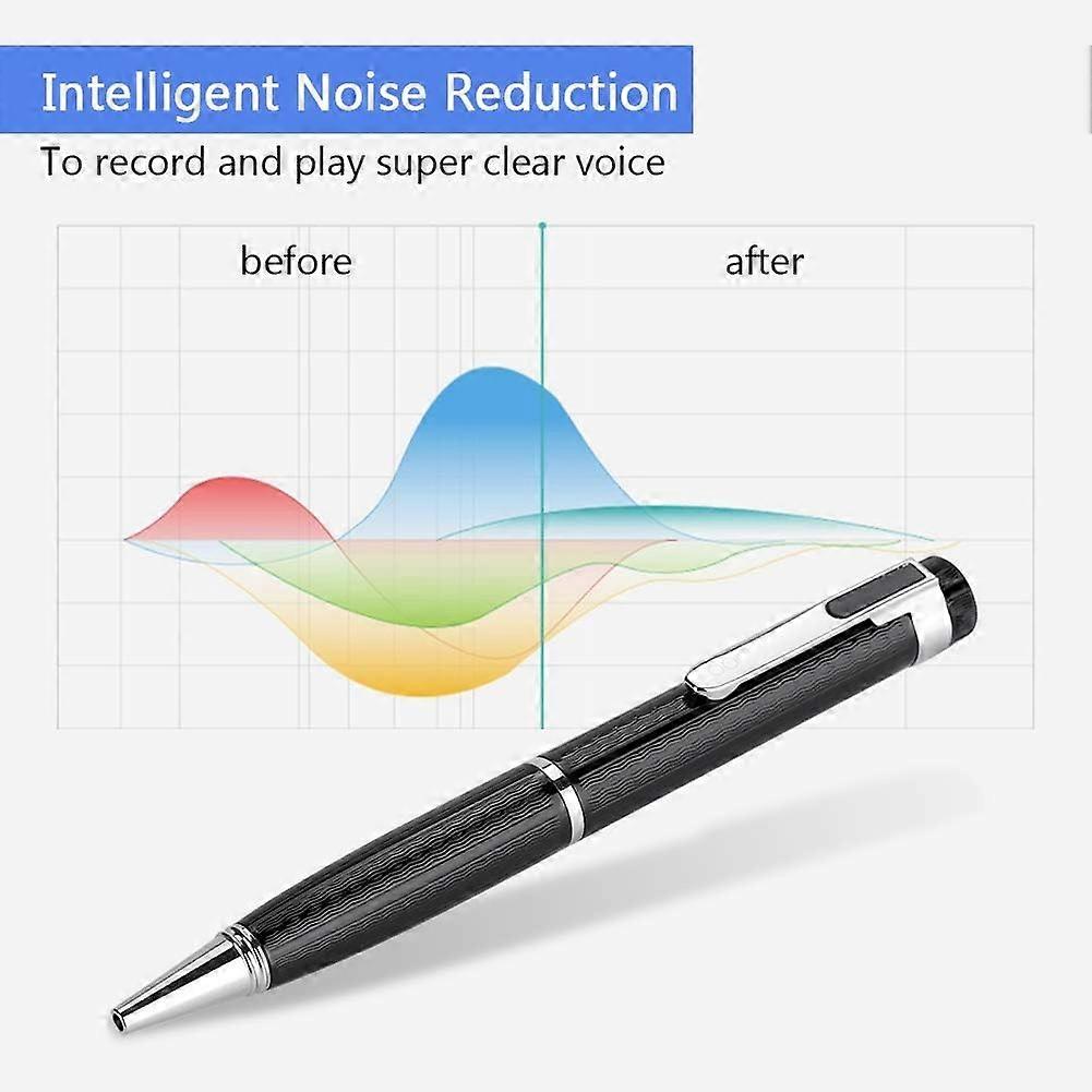 Digital Voice Recorder Pen, Dictaphone, 10 Hours Recording, MP3 USB ...