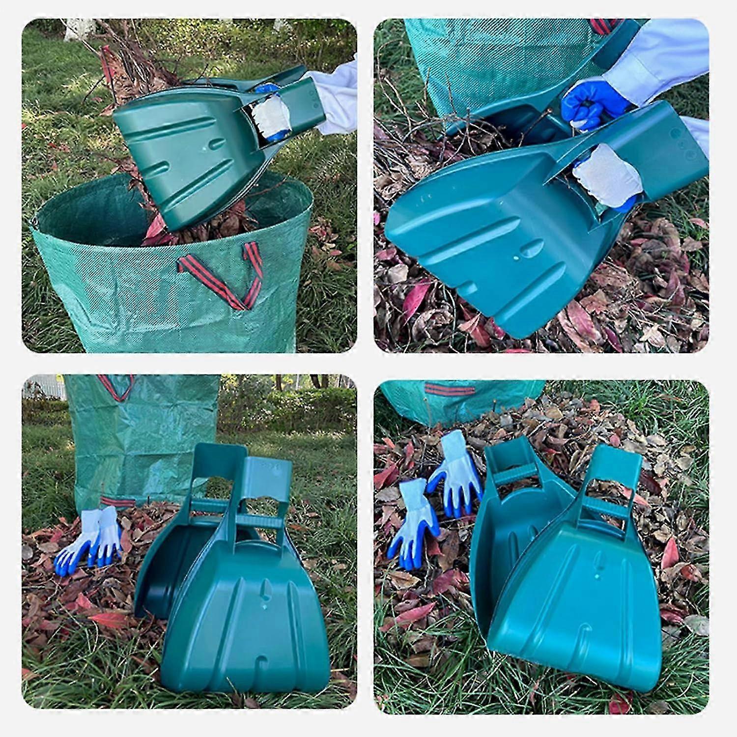 Leaf grabber hands Tool for picking up garden waste and trash Ergonomic ...