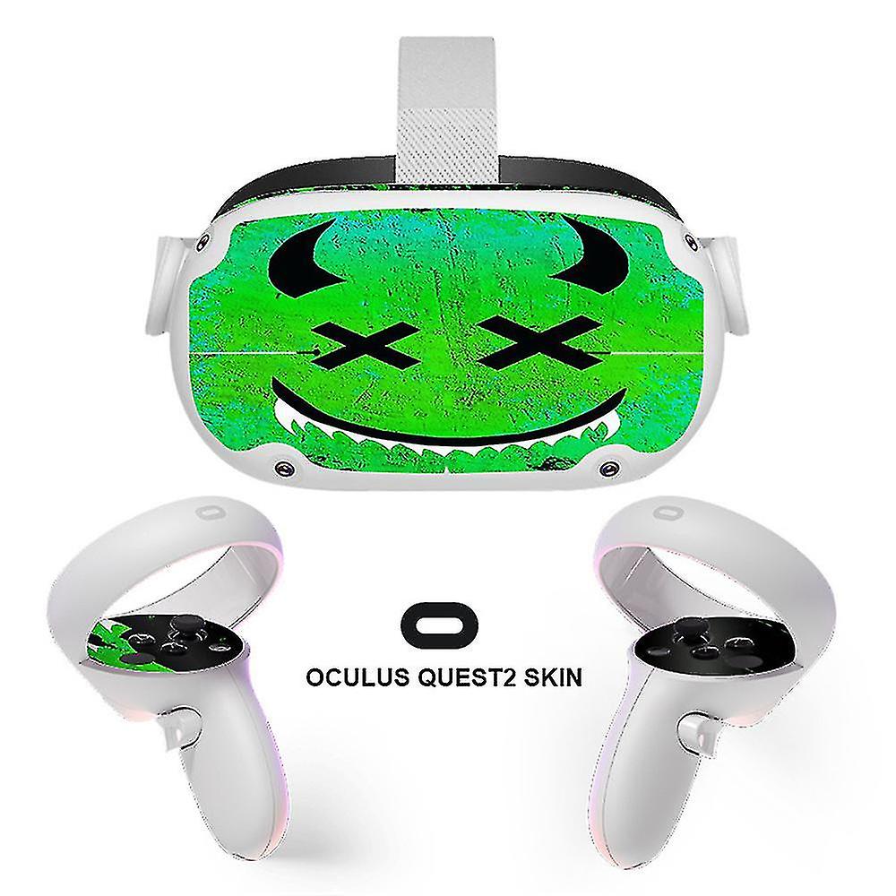 Vr Glasses Controller Cartoon Skin Protect Stickers Decals For Oculus ...
