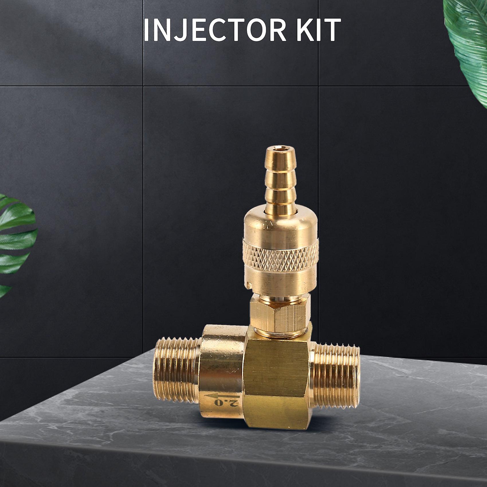 Downstream Injector for Pressure Washer, Power Washer Injector Kit ...