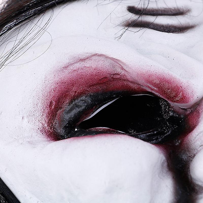 Halloween Zombie Mask Props Grudge Ghost Hedging Zombie Mask Halloween ...