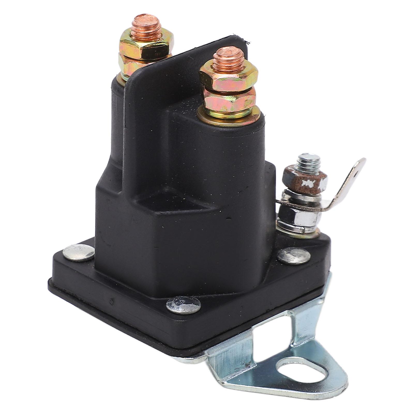 12V Vehicle Starter Solenoid Relay ABS Housing Copper Coil - Lawn Mower ...