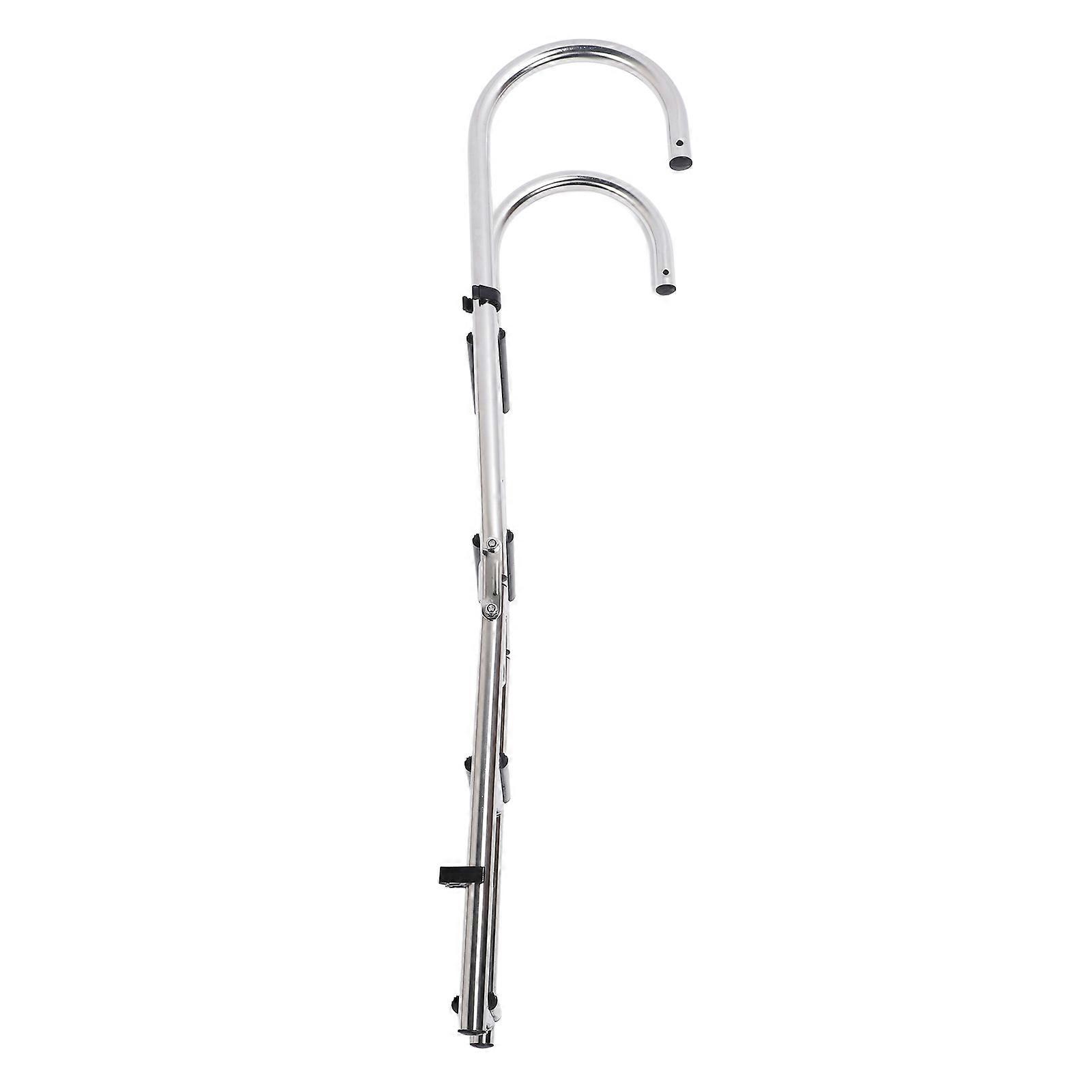 4 Steps Folding Boat Ladder 316 Stainless Steel Prevent Slip Easy ...
