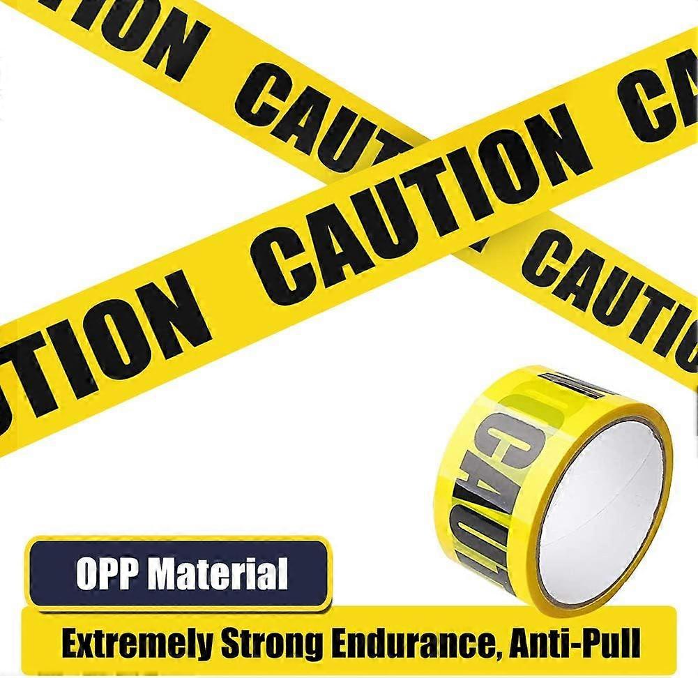 (4.8cm x 25m)Warning Tape, Warning Tape Floor Marking Tape, Yellow and ...