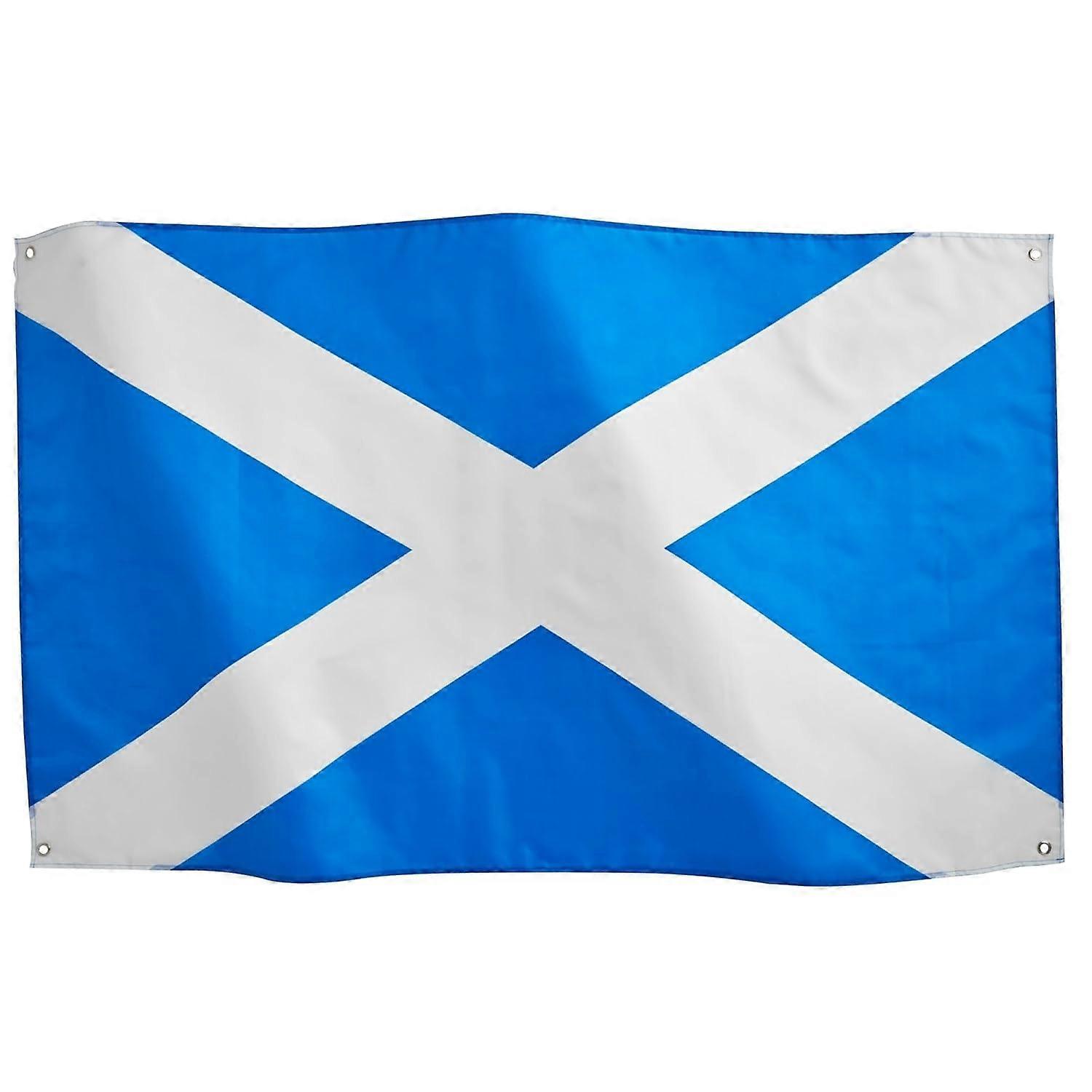 Scotland National Flag Saltire St Andrew's Cross Banner,Brass Eyelet in ...