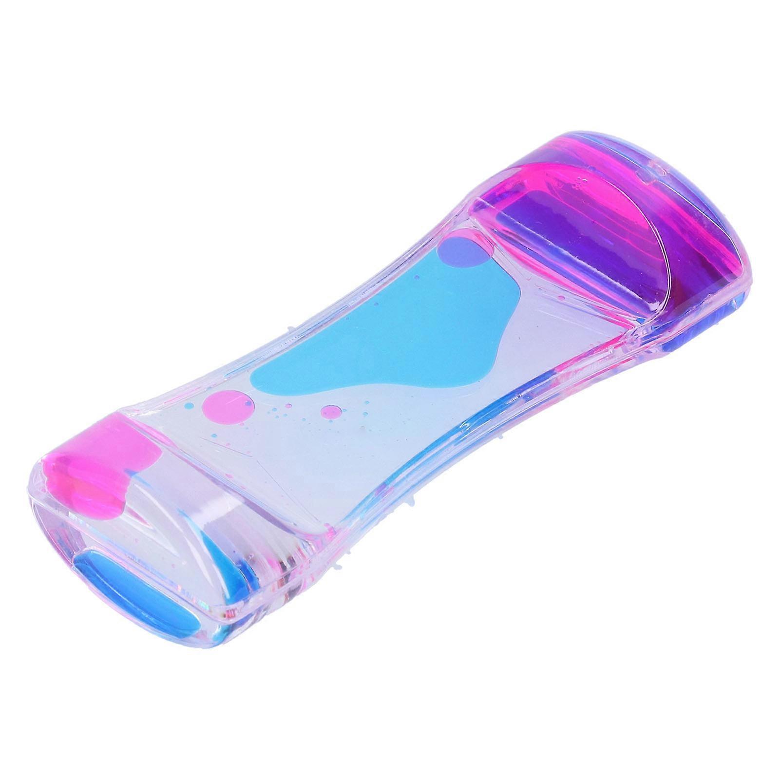 Double Color Liquid Motion Bubbler Timer Hourglass Liquid Bubbler Toy ...