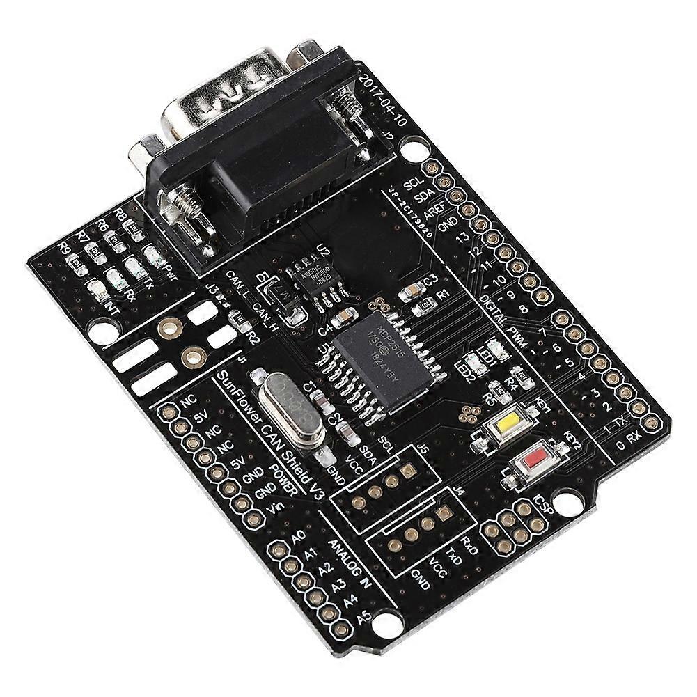 CAN Bus Shield MCP2515 Expansion Board High-Speed CAN Communication Arduino Compatibility ...