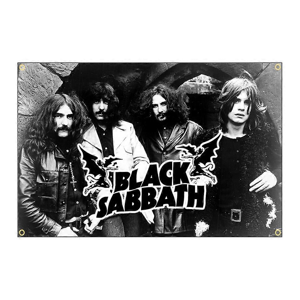 3Jflag 90x150cm Black Sabbaths Music Band flag Underground Metal pop ...