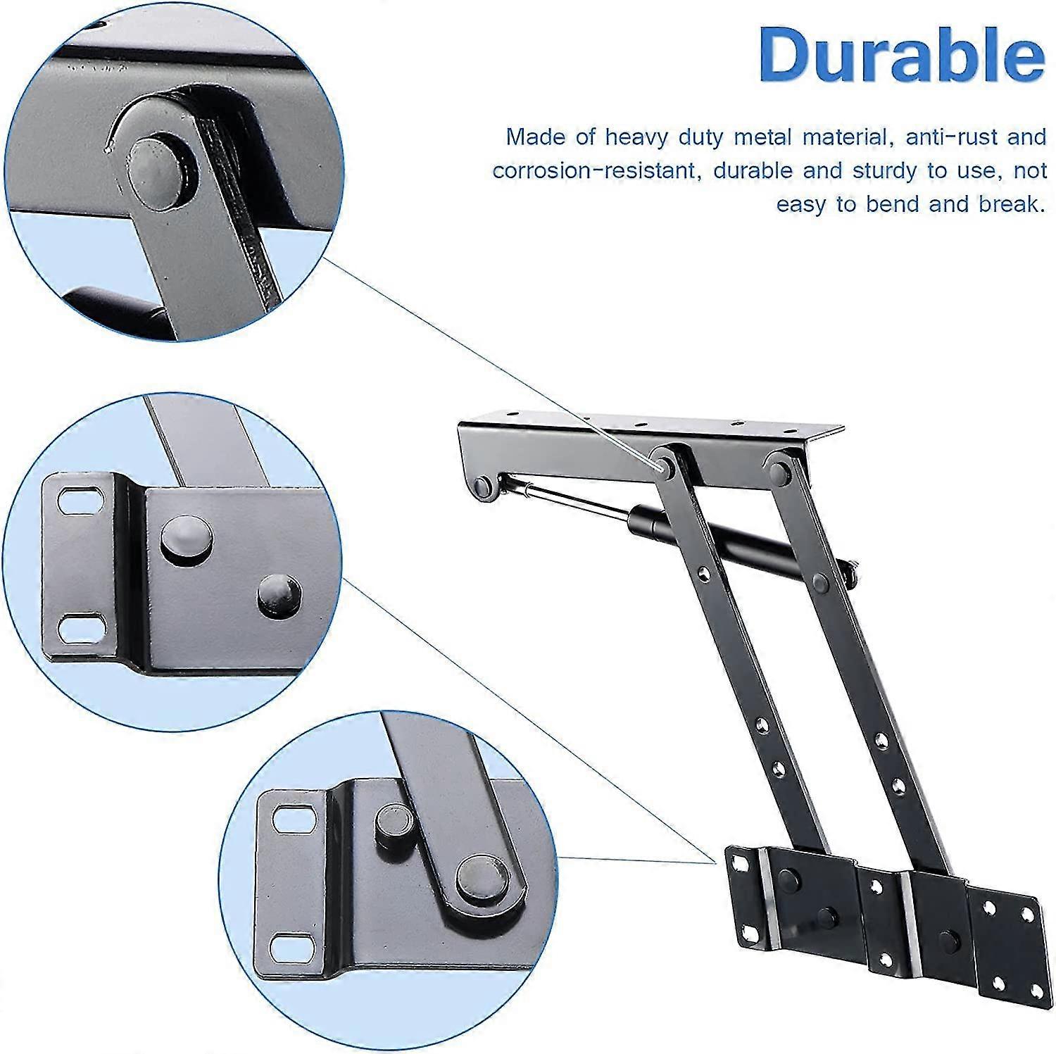 Pcs Lift Up Coffee Table Hinge,heavy Duty Lift Up Coffee Table ...
