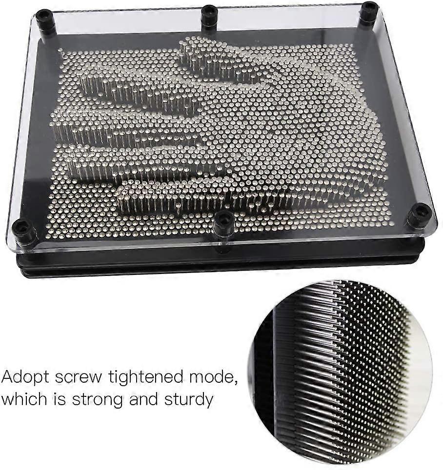 3D Clone Pin Art Toy Hand Mold Metal Board Handprint Needle Toy Gift ...