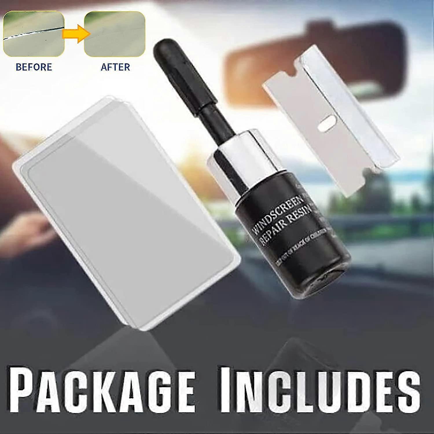 Windshield Crack Repair Kit Car Window Glass Liquid Nano Repair Set For ...