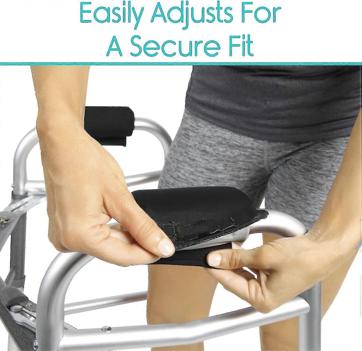 Walker Padded Hand Grip Covers,mobility Aid Hand Cushion,walker Handle ...