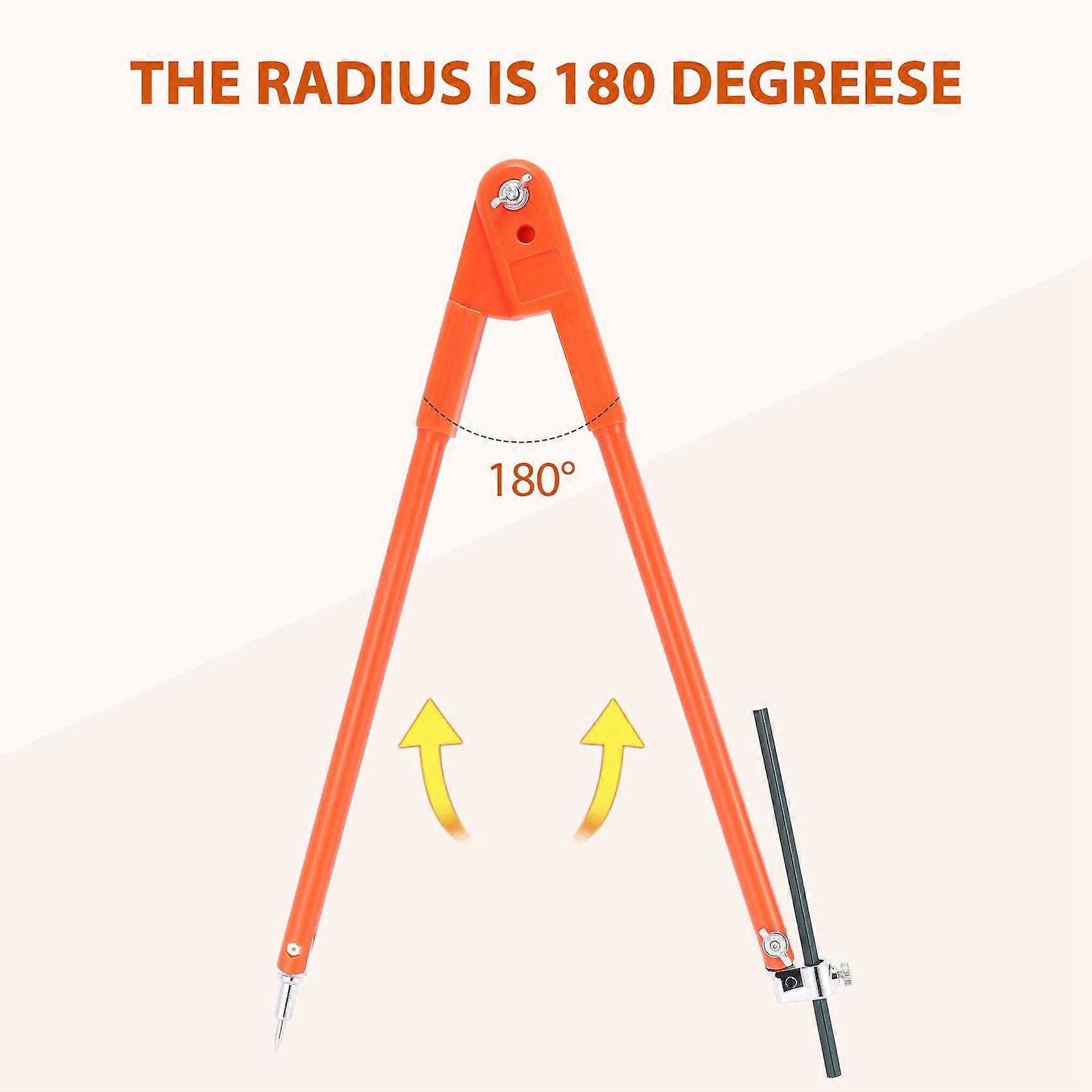 Large Size Carpenter Precision Pencil Compasses Large Diameter ...